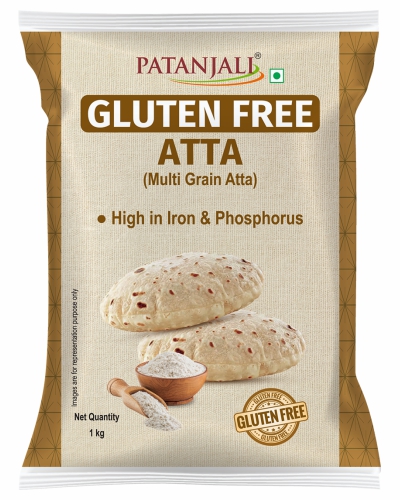 Patanjali TRADITIONAL WHOLE WHEAT ATTA 5 KG - Buy Atta Online