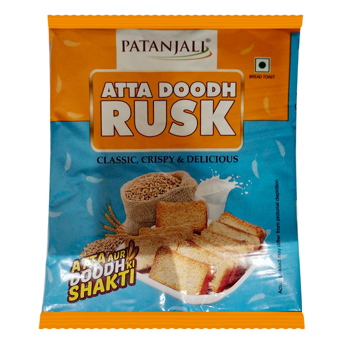 PATANJALI ATTA DOODH RUSK 182 G- Buy Rusk Online