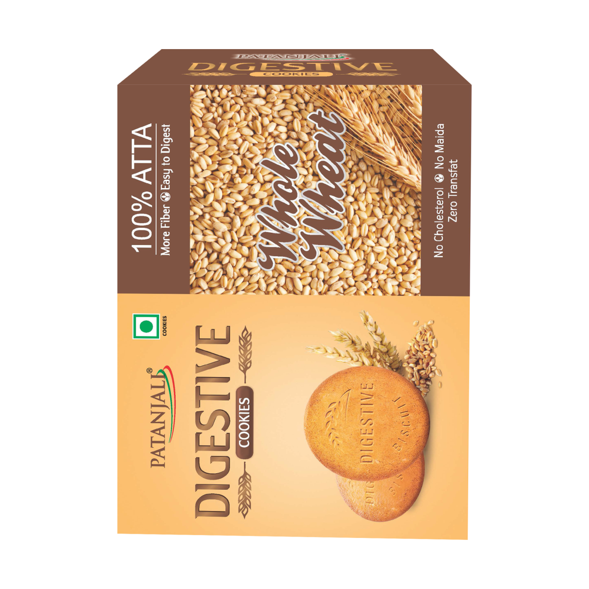 PATANJALI DIGESTIVE COOKIES 250G - Buy Biscuits Online