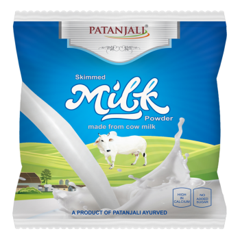 Patanjali COW'S SKIMMED MILK POWDER 500 G - Buy Online